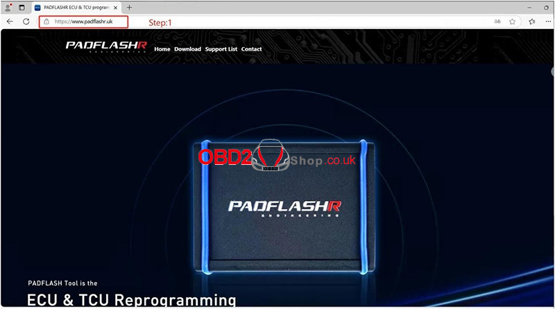 PadFlash ツール ソフトウェア インストール ガイド (Windows システム): OBD2 Tools On OBD2shop.co.uk